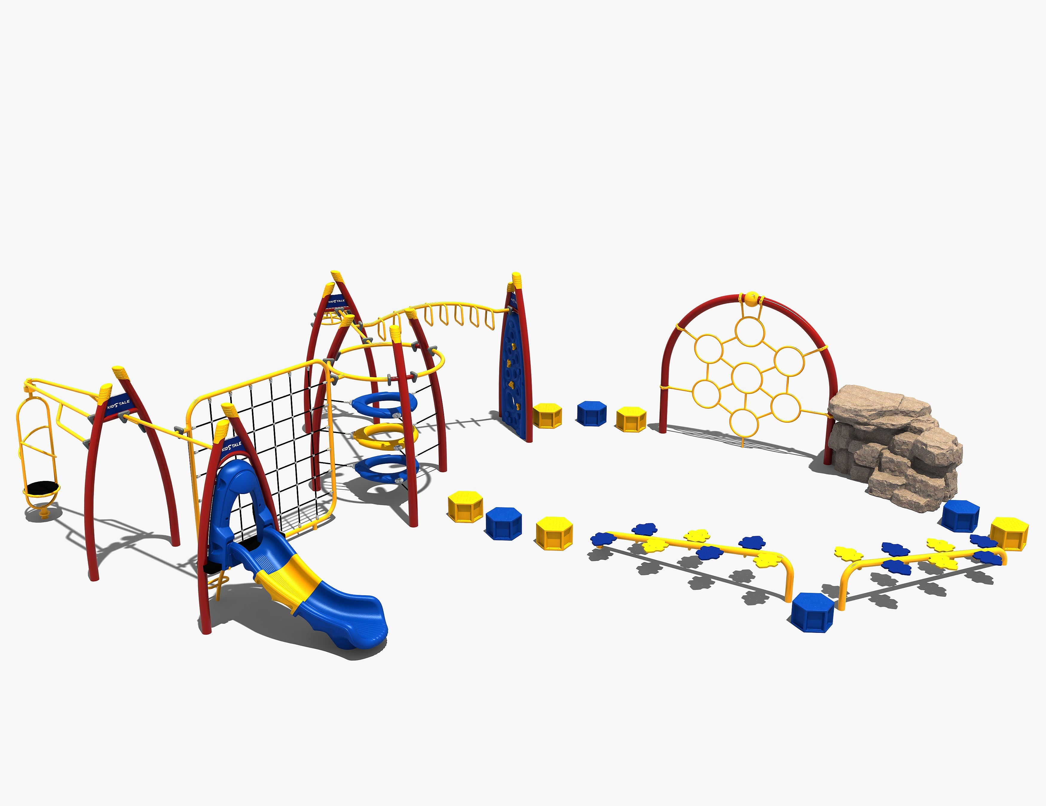 Playground Equipment - Flex Play Series NX-24050 – Kinetic Recreation