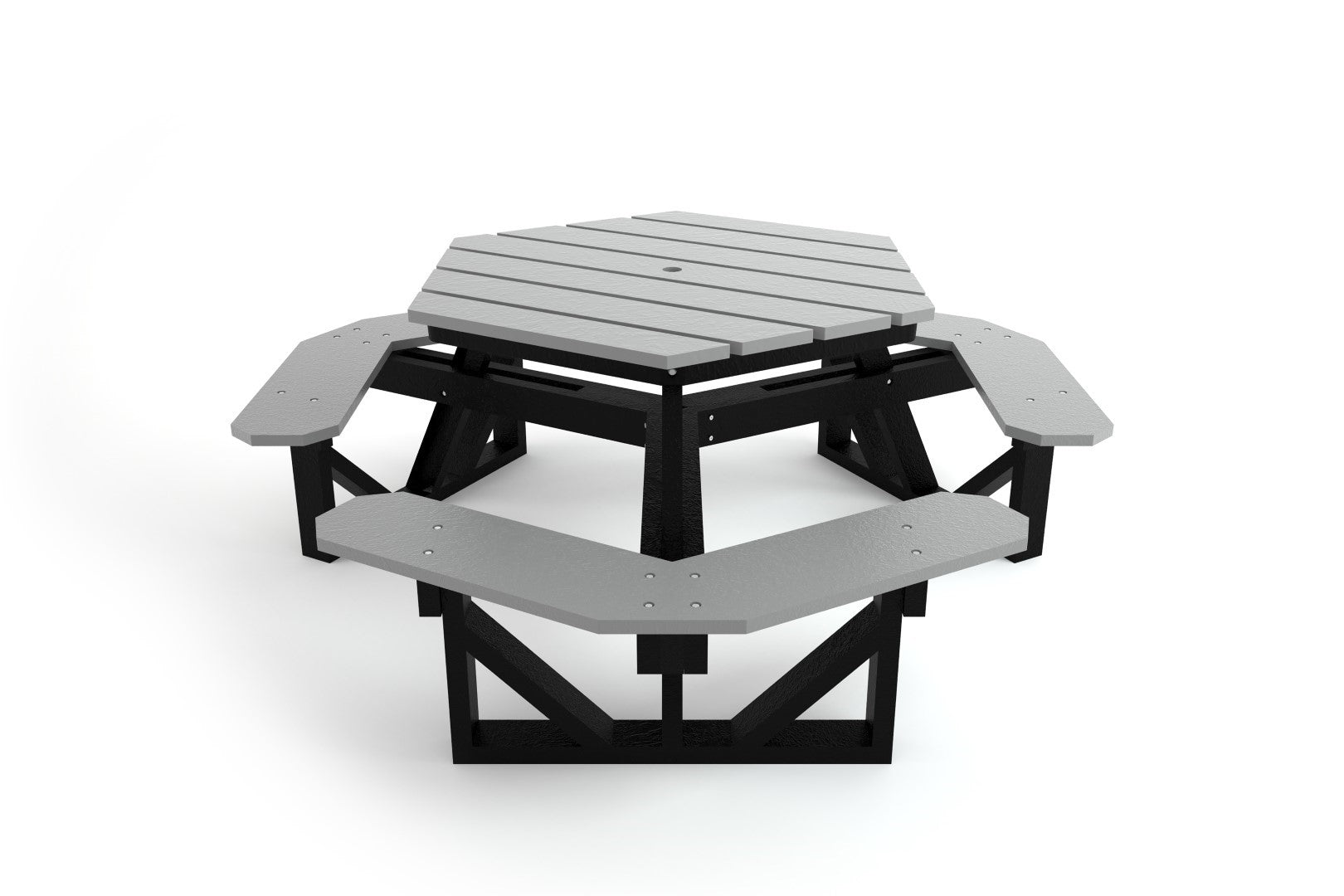 Hex Recycled Table – Kinetic Recreation